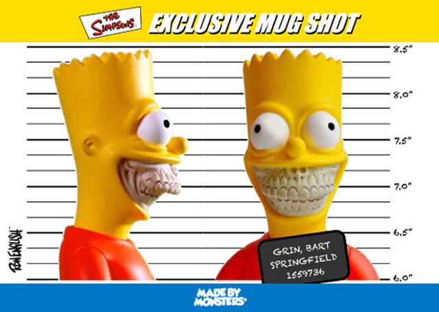 Ron English x The Simpsons x Made by Monsters | Clutter Magazine