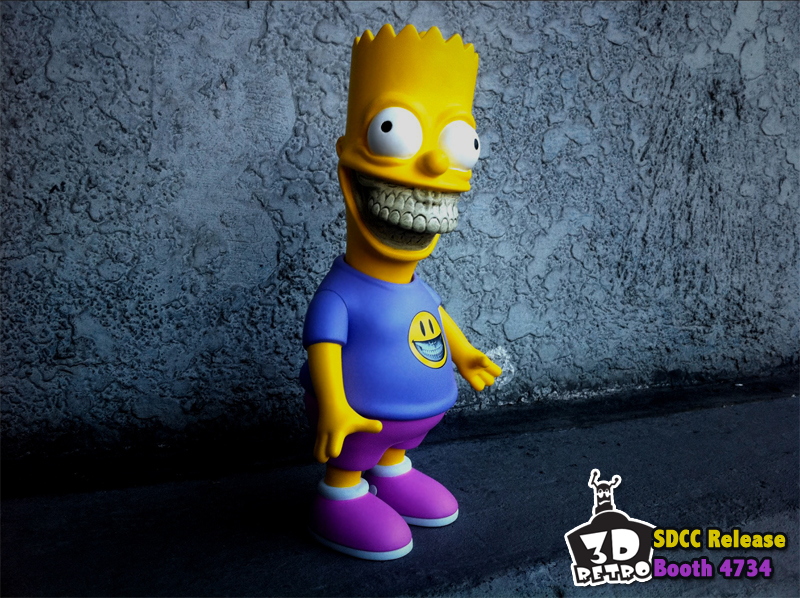 3DRetro x The Bart Grin "Ron English" Colorway x SDCC 2012 | Clutter ...