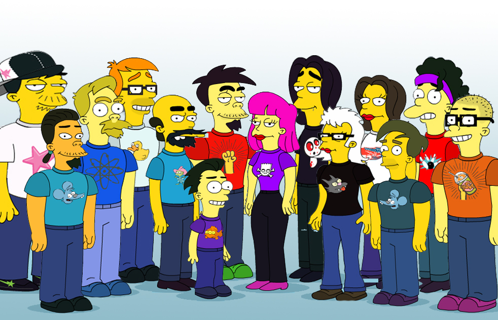 Extended Clutter Simpsons Family... | Clutter Magazine
