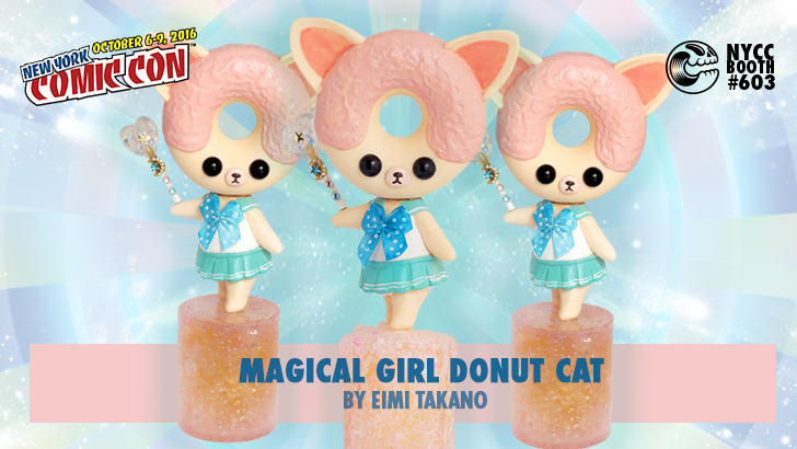 NYCC 16 EXCLUSIVE: MAGICAL GIRL DONUT CAT | Clutter Magazine
