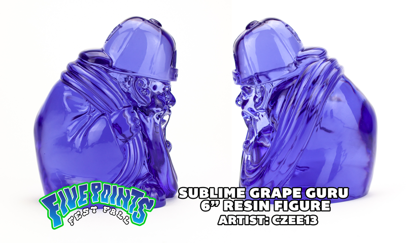 SUBLIME GRAPE GURU 6" RESIN RELEASE - By Czee x Clutter Studios ...