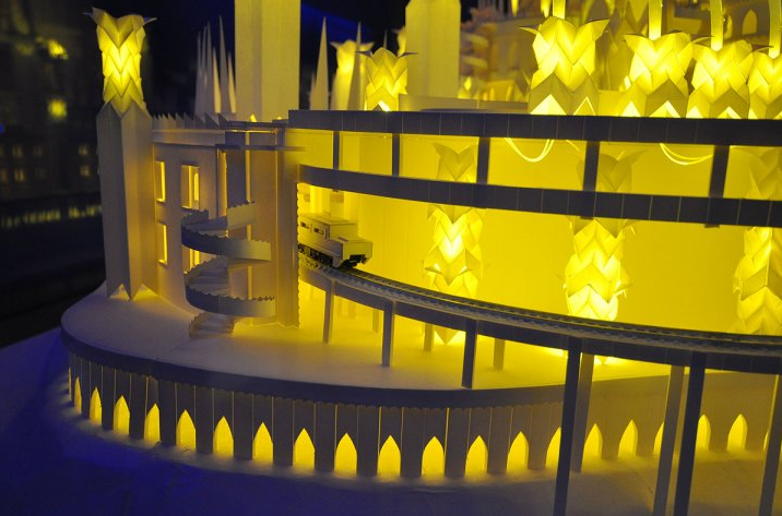 Amazing Origami Castle | Clutter Magazine