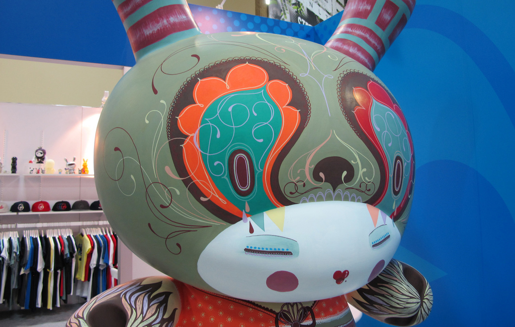 Supakitch & Koralie 4ft Dunny | Clutter Magazine