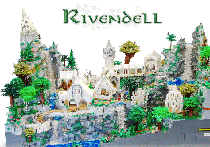 Amazing LEGO Rivendell | Clutter Magazine