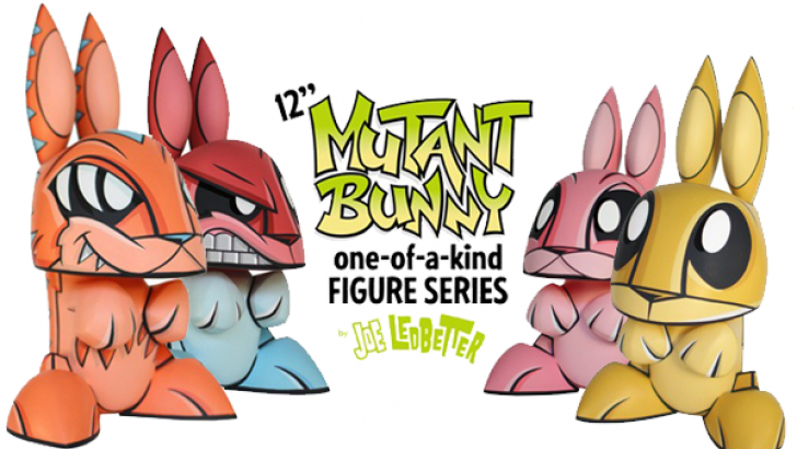 12" Mutant Bunnys from JLED | Clutter Magazine