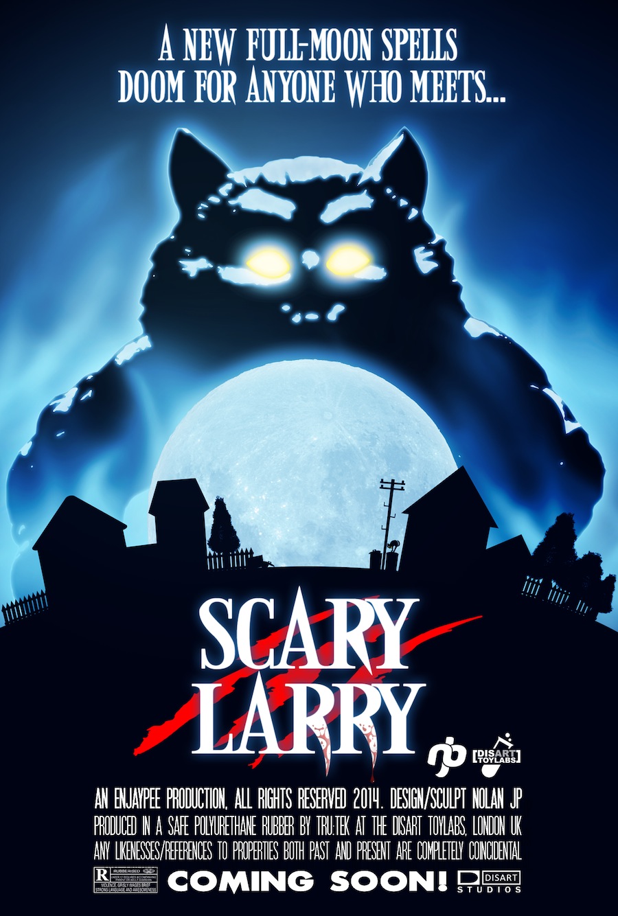 EnJayPee x Disart ToyLabs's "The Scary Larry" mini figure! | Clutter ...
